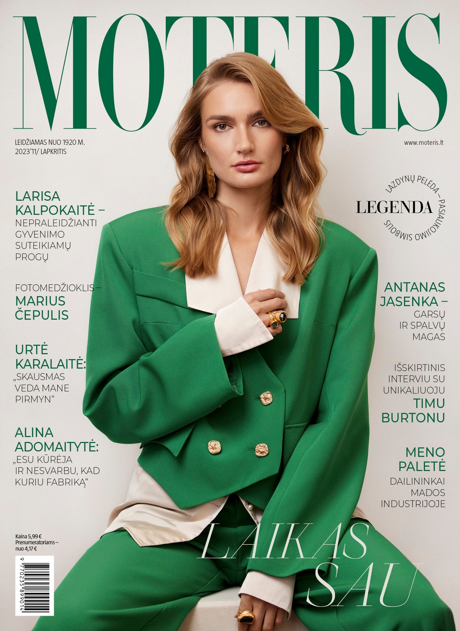 Moteris, 2023, Nr. 11 | ELVIS