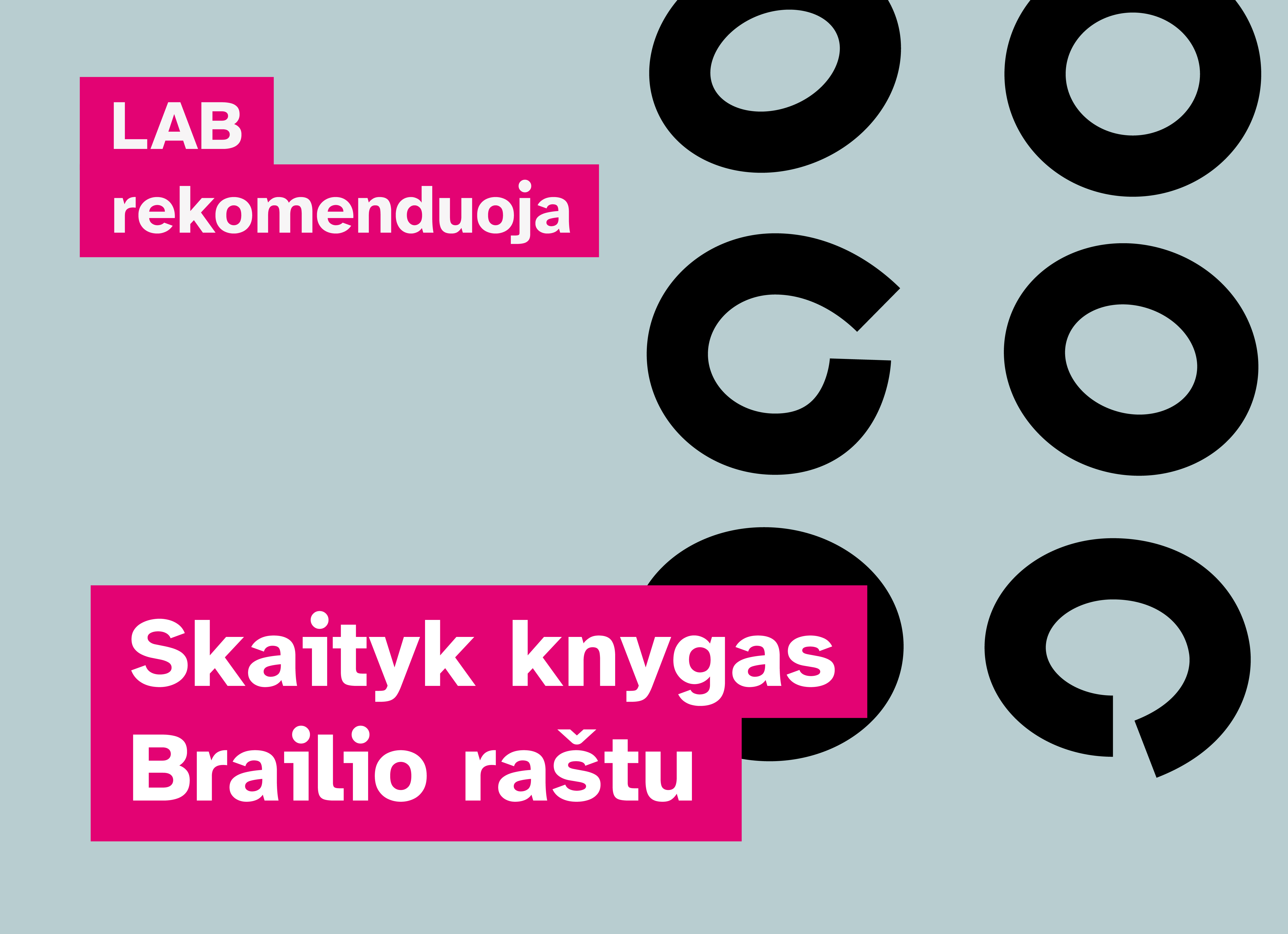 #LAB rekomenduoja: Skaityk knygas Brailio raštu | ELVIS