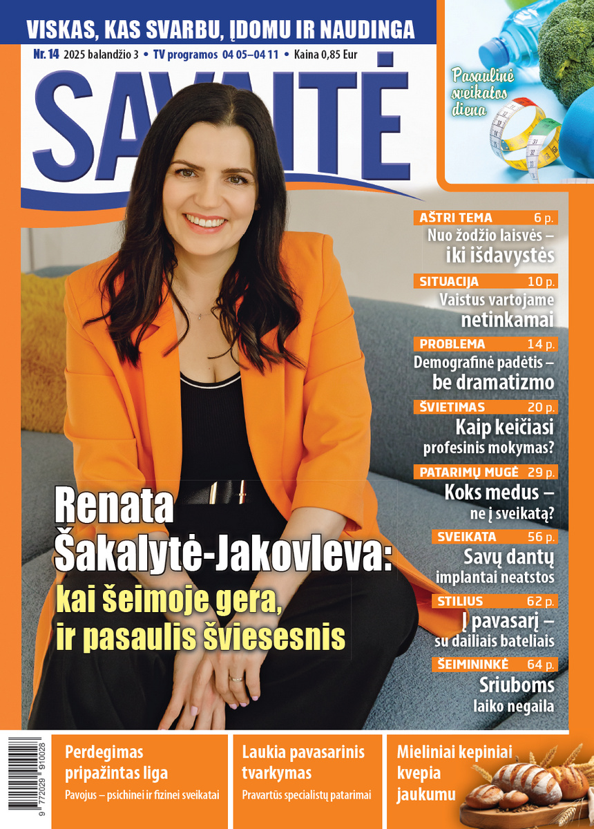 Savaitė, 2025, Nr. 14 EPUB | ELVIS
